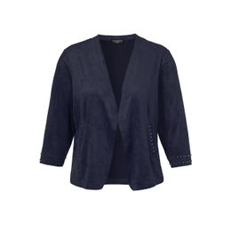 Via Appia Due Damen Winterjacke "Via Appia Due Jacke", blau, Gr. 48, uni, Obermaterial: 92% Polyester PES. 8% Elasthan EL., Jacken, Gro&szlig;e Gr&ouml;&szlig;en