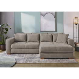 Jockenh&ouml;fer Ecksofa, B:288cm T:130cm, beige, JOCKENH&Ouml;FER GRUPPE, Korpus: 100% Polyester;Kissen: 100% Polyester, Wohnzimmer, Sofas, "Kampen L-Form, B: 288 cm,