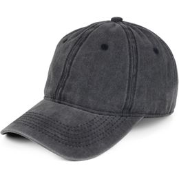 styleBREAKER "Vintage Cap in washed Optik" 1 Stk.