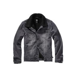 Brandit Herren Allwetterjacke "Brandit Herren Sherpa Demin Jacket", grau, Gr. 4XL, mehrfarbig, 100% Baumwolle, Jacken