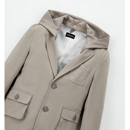 sarabanda Jungen Outdoorjacke "BOY JACKET", beige, Gr. 128, 54% Baumwolle, 40% Polyamid, 6% Elasthan, Jacken