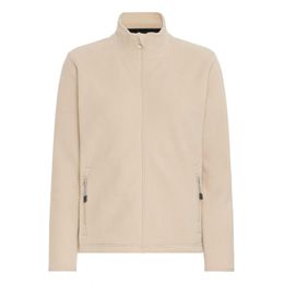 North Bend Damen Fleecejacke "Fleecejacke NBConna W", beige, Gr. 40, Obermaterial: 100% Polyester PES., Jacken