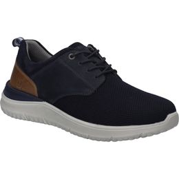 Josef Seibel Herren Schn&uuml;rschuh "Wales 03, dunkelblau", Gr. 41, blau, Obermaterial: 80% Rindsleder Leather cow. 20% Textilmaterial TEXMAT., Schuhe