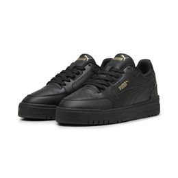 Puma Herren Sneaker "Shuffle Downtown Sneakers Erwachsene", Gr. 44, schwarz, Obermaterial: Synthetik, Textil. Futter: Textil. Innensohle: Textil.