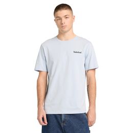 Timberland Herren T-Shirt "Bear Graphic ShortSleeve Tee", blau, Gr. XL, Obermaterial: 100% Baumwolle, Shirts, Kurzarmdesign, aus Baumwolle, bequeme