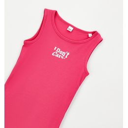 IDO M&auml;dchen Sommerkleid "GIRL SUMMER DRESS", pink, Gr. 152, 95% Baumwolle, 5% Elasthan, Kleider