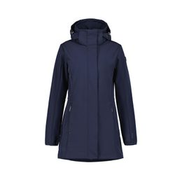 Luhta Damen Outdoorjacke "Luhta Softshell jacke Iloniemi", blau, Gr. 40, Stoff, 98% Polyester, 2% Elasthan, Jacken