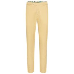 MEYER Herren Chinos "New York 1-5045"senf, Gr. 38, unifarben, 98% Baumwolle, 2% Elasthan, Hosen, mit Stretch-Dehnbund