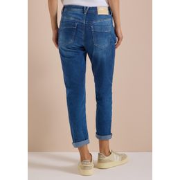 Cecil Damen Comfort-fit-Jeanslight blau wash, Gr. 31, unifarben, Jeans, 77% Baumwolle, 20% Polyester, 3% Elasthan, Jeans, Middle Waist