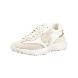 Replay Damen Sneaker "Replay Sneaker Textil", Gr. 36, beige, Textil, Schuhe
