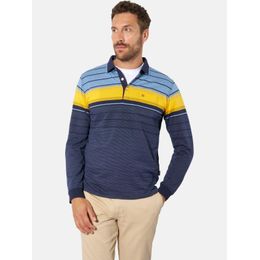 Babista Herren Langarm-Poloshirt "Langarm-Poloshirt FILOSSI", blau, Gr. L, Obermaterial: 62% Baumwolle CO. 38% Polyester COOLMAX PES(Coolmax).,