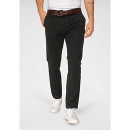 Levi's LEVI'S Herren Chinohose "Chino Taper", schwarz, Gr. 33, unifarben, Web, Obermaterial: 98% Baumwolle, 2% Elasthan, Hosen, mit optimalem Stretchanteil