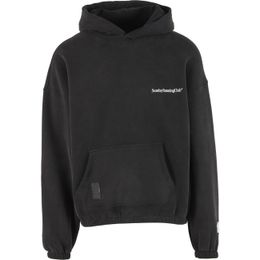 Herren Kapuzenpullover "Another Cotton Lab SRC Warm Up Hoodie"schwarz, Gr. XL, ANOTHER COTTON LAB, mehrfarbig, 52% Baumwolle, 48% Polyester, Pullover