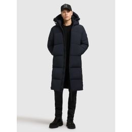 Khujo Herren Steppmantel "DASH", schwarz, Gr. XL, unifarben, Web, 100% Nylon, M&auml;ntel