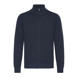Blend Herren Strickjacke "Strickjacke BHCassberg", blau, Gr. XXXL, Obermaterial: 100% Polyester PES., Strickjacken