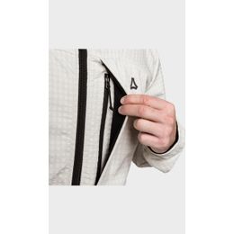 Sch&ouml;ffel SCH&Ouml;FFEL Herren Fleecejacke "Fleece Hoody Style Enixa MEN", wei&szlig;, Gr. 58, Oberstoff: 92% Polyester, 8% Elasthan, Jacken