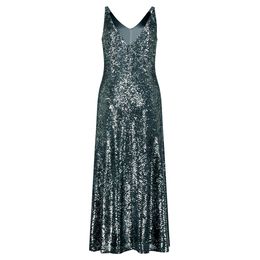 Vera Mont Damen Abendkleid "Damen mit Pailletten", grau, Gr. 36, Obermaterial: 93% Polyester, 7% Elasthan. Futter: 100% Polyester, Kleider, Glitzer
