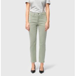 MAC Damen 7/8-Jeans "Dream Chic", gr&uuml;n, Gr. 42, Denim/Jeans, Obermaterial: 88% Baumwolle, 8% Elastomultiester, 4% Elasthan, Jeans, verk&uuml;rzte Form mit