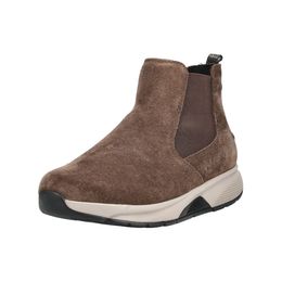 Gabor Damen Sneaker "Gabor Sneaker Veloursleder/Textil", Gr. 38, braun, Textil, Veloursleder, Schuhe