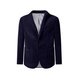 Pierre Cardin Herren Cordsakko "Maurice", blau, Gr. 50, uni, Obermaterial: 98% Polyester PES. 2% Elasthan EL. Futter: 100% Polyester PES. 100%