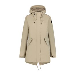 Icepeak Damen Outdoorjacke "Icepeak Jacke Verona", beige, Gr. 46, Stoff, 88% Polyester, 12% Baumwolle, Jacken