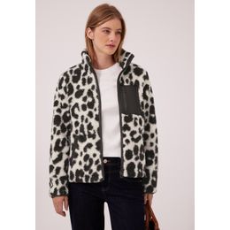Damen Kurzjackecreamed sand, Gr. 34, STREET ONE STUDIO, unifarben, Stoff, Obermaterial: 100% Polyester. Obermaterial 2: 100% Polyester. Futter: 100%