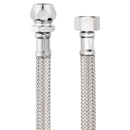 Flex-Schlauch "Clean-Fix" Edelstahlumflechtung 3/8" x 3/8" x 30 cm