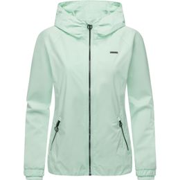 Ragwear Damen Funktionsjacke "Dizzie B YOUMODO", gr&uuml;n, Gr. XS, Obermaterial: 100% Polyester. Innenfutter: 100% Polyester, Jacken, Wasserdichte und