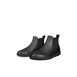 Ecco Damen Chelseaboots "Ecco BELLA 2", Gr. 37, schwarz, Leder, Basic, Schuhe, Stiefelette, Klassik-Boots mit beiseitigem Stretch