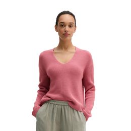 Marc O'Polo MARC O'POLO Damen Strickpullover "aus Organic Cotton-Qualit&auml;t", pink, Gr. XS, unifarben, Obermaterial: 100% Baumwolle, Pullover
