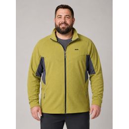 LPO Herren Fleecejacke "Herren Fleecejacke Gerit", gr&uuml;n, Gr. 54, Fleece, 90% Polyester. 10% Elasthan, Jacken