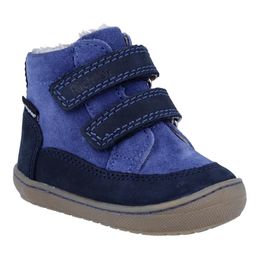 Richter Baby Lauflernschuh "Maxi WMS: Mittel", Gr. 21, blau, Nubukleder, Schuhe, Winterschuh mit WMS und Warmfutter, Gr&ouml;&szlig;enschablone zum Download