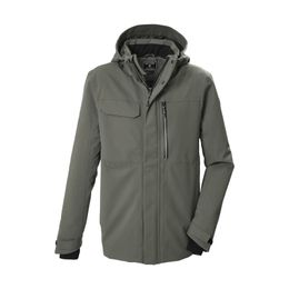 Killtec Herren Funktionsjacke "KOW 42 MN JCKT", grau, Gr. XL, Obermaterial: 100% Polyester.Futter: 100% Polyester.F&uuml;llung: 100% Polyester, Jacken,