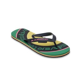 Quiksilver Herren Sandale "Molokai Screen", Gr. 10, bunt, Obermaterial: 100% Synthetik, Futter: 100% Synthetik, Laufsohle: 100% Schwammgummi., Schuhe