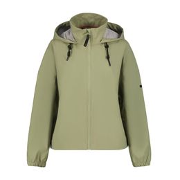 Icepeak Damen Outdoorjacke "Icepeak Softshell jacke Adriam", gr&uuml;n, Gr. 42, Stoff, 100% Polyester, Jacken