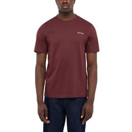 Mustang Herren Kurzarmshirt "Herren Style Austin", braun, Gr. S, Single Jersey, 100% Baumwolle, Shirts