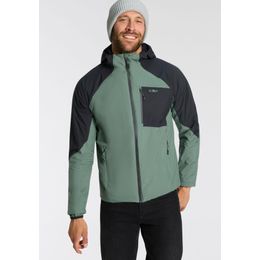 CMP Herren Funktionsjacke, gr&uuml;n, Gr. 46, Obermaterial: 100% Polyester. Futter: 100% Polyester, Jacken, aus Polyester, mit Polyesterfutter, in den