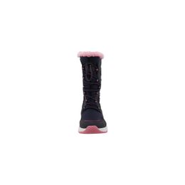Tom Tailor Damen Winterstiefel "Tom Tailor Stiefel", Gr. 34, blau, Polyester, unifarben, Schuhe