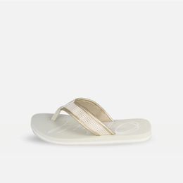 O`Neill O'NEILL Damen Zehentrenner "JACKY WOMEN LOW", Gr. 37, beige, Synthetik, Schuhe