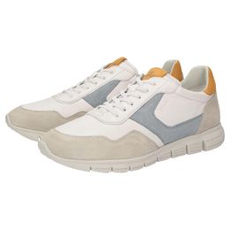 Sioux Herren Sneaker "Mokrunner-H-019", Gr. 44, beige, Obermaterial: 50% Kalbsveloursleder CAVL. 50% Lammnappaleder LANA. 100% Gummi rubber., Schuhe