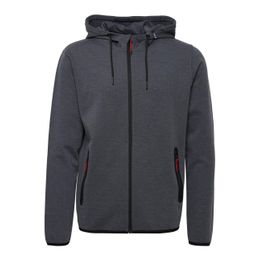 !Solid SOLID Herren Kapuzensweatjacke "Kapuzensweatjacke SDVidit", blau, Gr. M, Obermaterial: 78% Polyester PES. 18% Viskose CV. 4% Elasthan EL., Sweatjacken