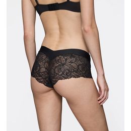 Triumph Damen Slip "Body Make-Up Illusion Lace", Gr. 40, schwarz, Microtouch, Obermaterial: 80% Polyamid, 20% Elasthan. Spitze: 92% Polyamid, 8%