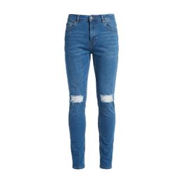 2Y Premium Herren Bequeme Jeans "2Y Premium 2Y Premium Linus Skinny Jeans", blau, Gr. 30, unifarben, 97% Baumwolle, 3% Elasthan, Jeans