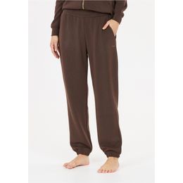 ENDURANCE ATHLECIA ATHLECIA Damen Sweathose "Jillnana V2", braun, Gr. 46, unifarben, 51% Polyester, 44% Modal, 5% Elasthan, Hosen, aus angenehm weichem Material