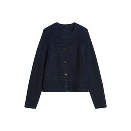 Marc O'Polo MARC O'POLO Damen Sweatshirt "Strickjacke Cardigans Longsleeve 1er Pack", blau, Gr. M, Obermaterial: 100% Baumwolle CO., Sweatshirts