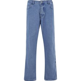 2Y Premium Herren Bequeme Jeans "2Y Premium Herren 2Y Premium Buttoned Straight Jeans", blau, Gr. 30, unifarben, 100% Baumwolle, Jeans