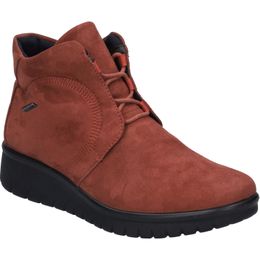 Josef Seibel Damen Schn&uuml;rschuh "Calais 80, rot", Gr. 42, rot, Obermaterial: 100% Textilmaterial TEXMAT., Schuhe