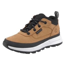 Timberland M&auml;dchen Schn&uuml;rboots "Field Trekker Low", Gr. 38, gelb, Leder, Schuhe, Winterstiefel, Schn&uuml;rstiefel, Winterschuhe