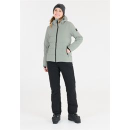 WHISTLER Damen Skijacke "Lakeland", grau, Gr. 42, unifarben, 100% Polyester, Jacken, In wasserdichter Qualit&auml;t mit modischem Look