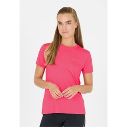 Endurance Damen T-Shirt "Yonan V2", pink, Gr. 40, unifarben, 92% Polyester, 8% Elasthan, Shirts, mit atmungsaktiver Quick-Dry-Funktion